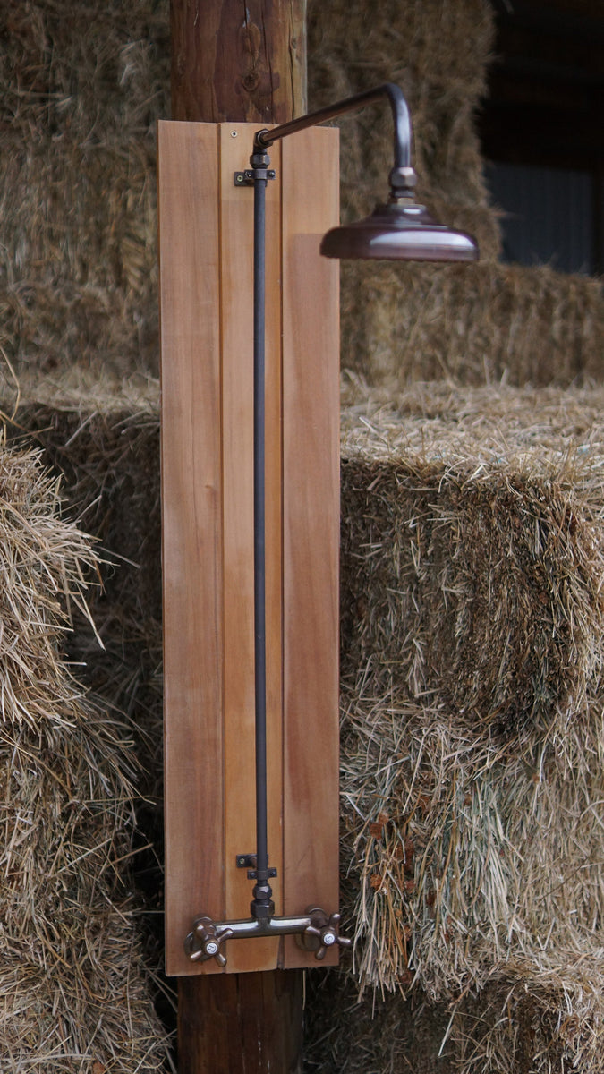 The Neptune 2 Exposed Pipe Shower- ideal for indoor or outdoor use ...