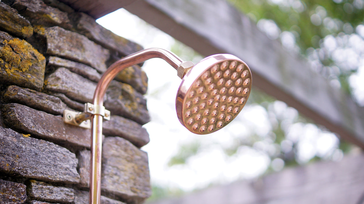 Neptune 1 Shower - outdoor shower – The Hydra Collection - Hand Crafted ...