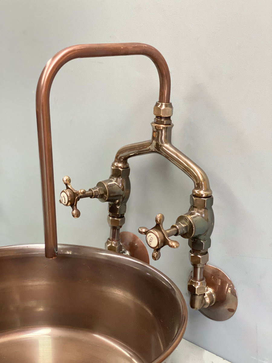 Alpha Y mixer Taps - Throught the wall or out of bench – The Hydra ...